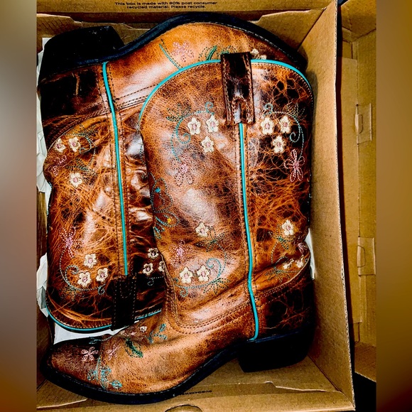 Shoes | Smokey Mountain Boots Co Girlswomens Leather Boots | Poshmark